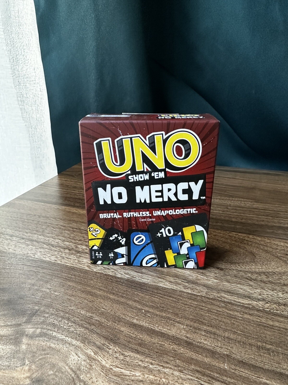UNO Show ‘em No Mercy Card Game for Kids, Adults & Family Parties Fast ...