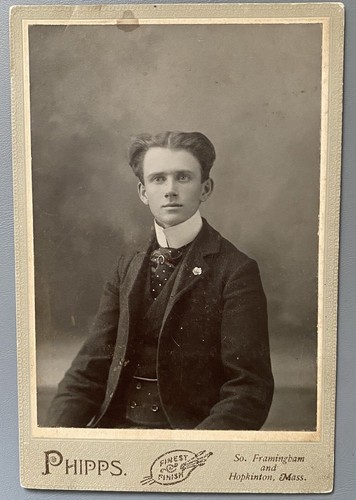 1890s George Vincent Brown Hockey HOF Cabinet Card US Olympic Committee ...