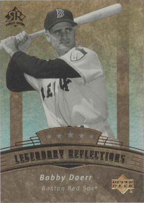 2005 Upper Deck Reflections - Legendary Reflections Bobby Doerr #162 ...