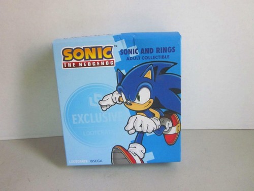 Loot Crate Lootcrate SONIC The Hedgehog Sonic and Rings Collectible ...