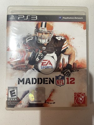 Madden NFL 12 PS3 (Sony PlayStation 3, 2011) Excellent Condition And ...