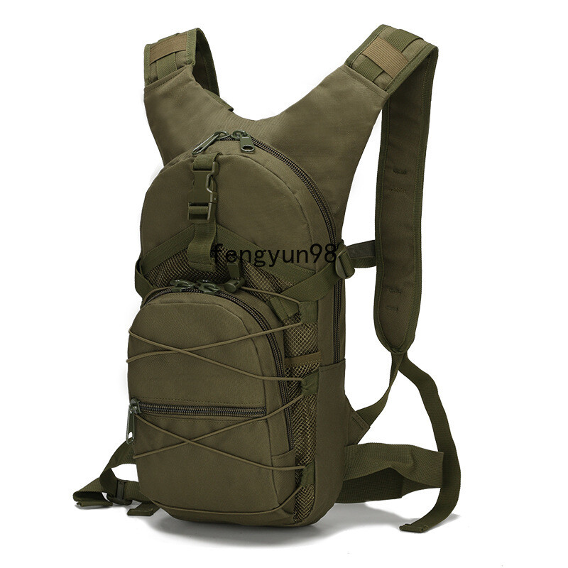 Military Green Tactical Backpack Rucksack Camping Hiking Bag Outdoor ...