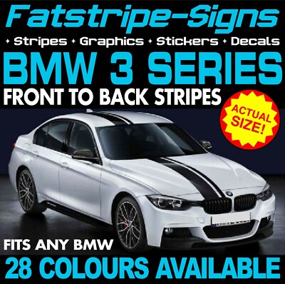 to fit BMW 3 SERIES STRIPES GRAPHICS STICKERS DECALS M SPORT SE SPORT ...