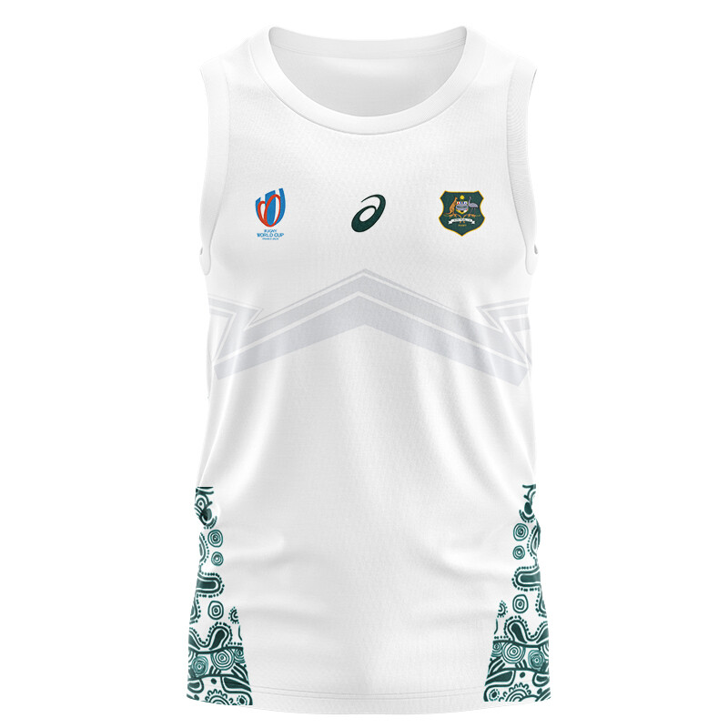 2025 MEN's KANGAROOS VEST SINGLET RUGBY TANK TRAINING TOP JERSEY S-5XL | eBay