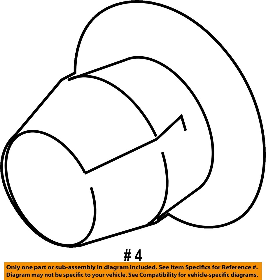 FORD OEM 98-17 Navigator Side Marker Lamps-Side Marker Lamp Grommet ...