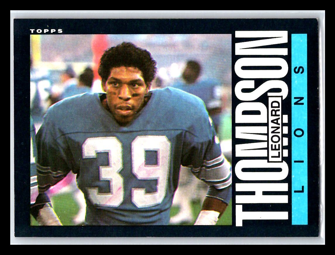 1985 Topps - #64 Leonard Thompson for sale online | eBay