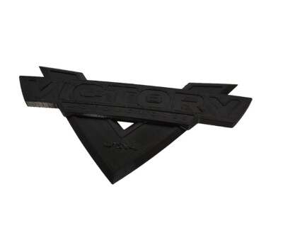 Victory Motorcycles Emblem Black Badge Logo Decal Triumph Nameplate ...
