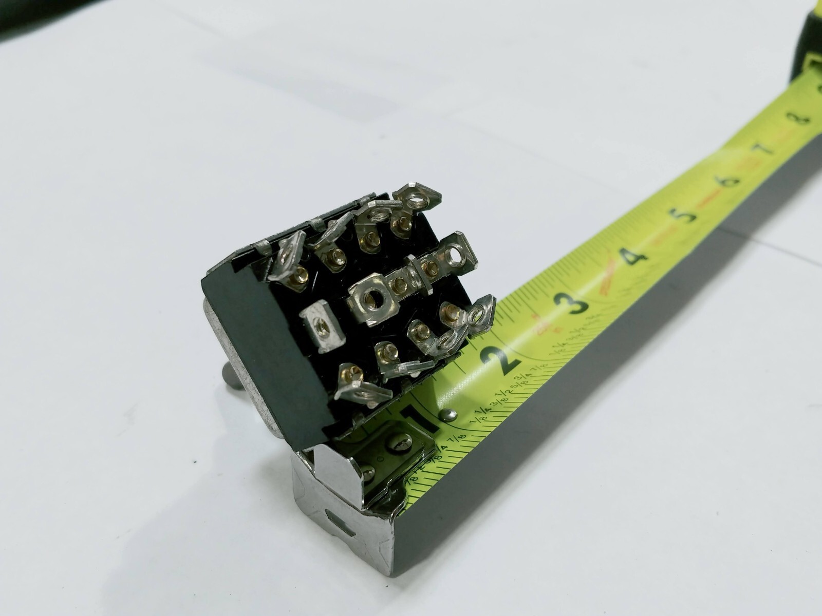 Toggle Switch 4PDT 4P2T On-Off-On Mom Panel Mount 7670K6 115V 20A ...