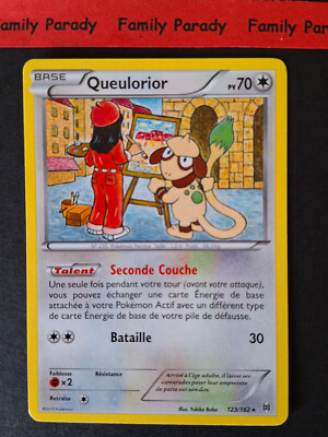 Queulorior 123/162 XY Turbo Impulse Pokemon Card Rare French | eBay