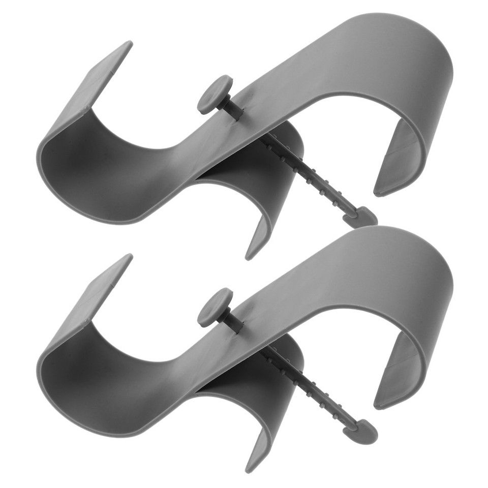2 Pcs Double Pool Fence Hooks for Equipment Cover Holders above Ground ...