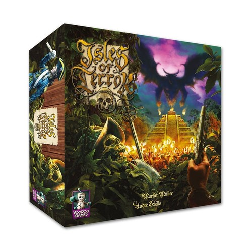 VooDoo Games Board Game Isles of Terror (Kickstarter Ed) Box VG+/NM | eBay