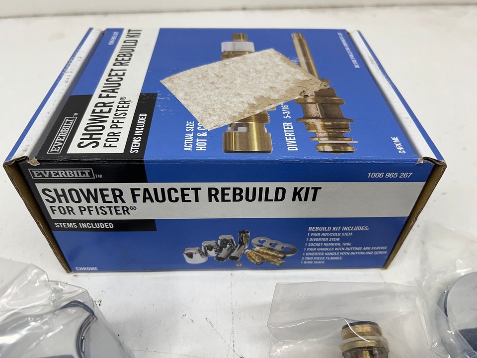 Everbilt 3-Handle Shower Valve Rebuild Kit for Pfister Tub/Shower ...