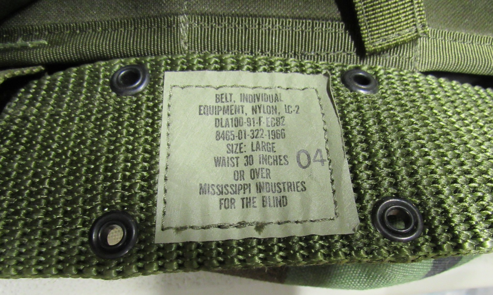 Blackhawk Old Gen H-Harness LBE Flotation Vest Rig w/ Camo Pouches NSW ...