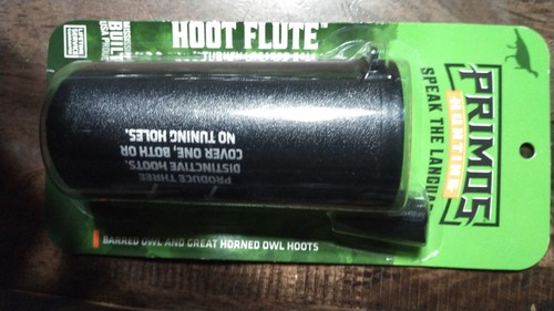 Primos Hunting Hoot Flute Turkey Locator Call Barred, Great Horned Owl ...