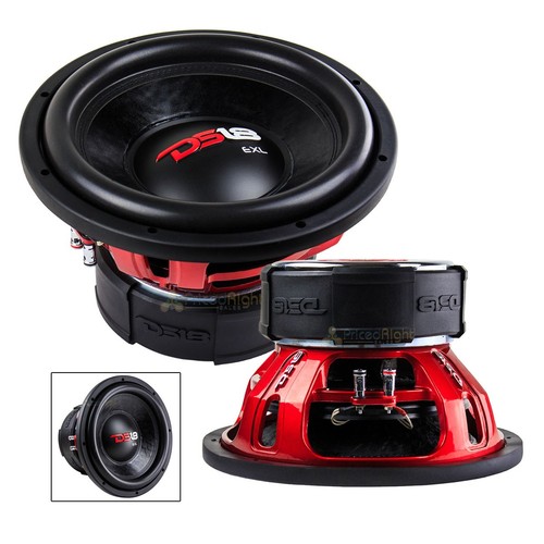 DS18 Exl-x12.4d 12" Car Subwoofer 2500w Max Dual 4 Ohm 12 Inch for sale ...