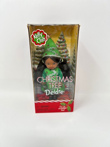Kelly Club Christmas Tree Deidre Doll Barbie Mattel 2001 African ...