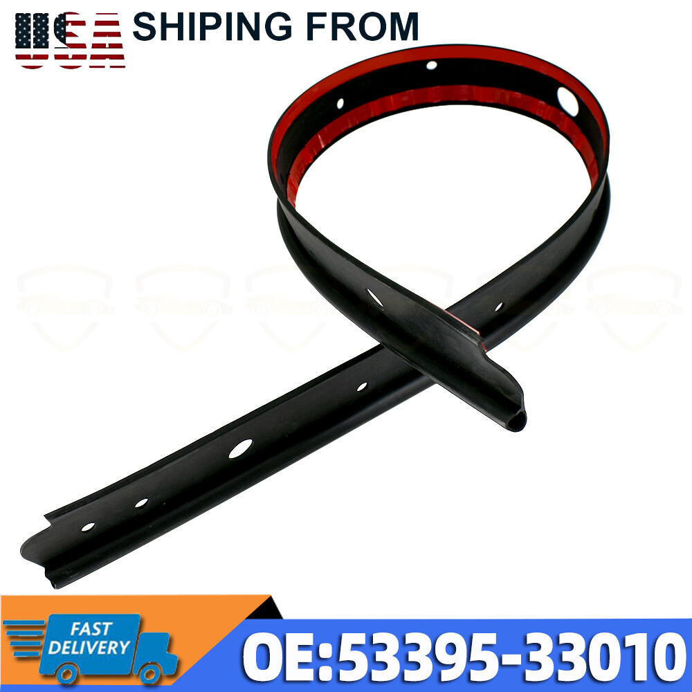Black Front Grille Upper Seal Replacement For Toyota CAMRY 2007-2011 ...