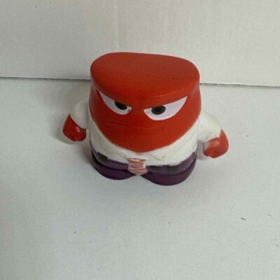 Disney Figure Cake Topper Inside Out Anger Red PVC 1" | eBay