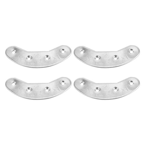 2 Pairs Metal Sole Anti-wear Sheet Man Boot Heel Plates for Shoes Men ...