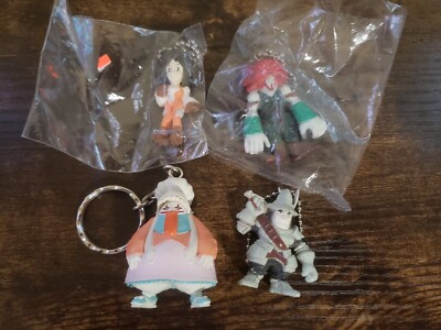 Final Fantasy IX Keychain Lot of 4 Garnet Steiner Amarant Quina Square ...