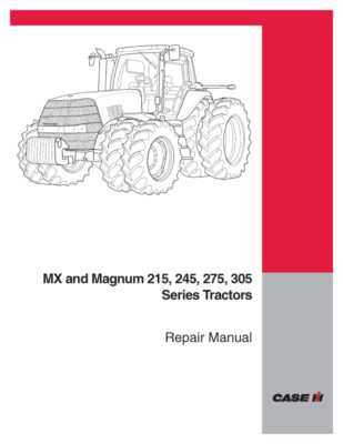 Case IH Magnum MX 215, 245, 275, 305 Tractor Service Manual Repair Book ...