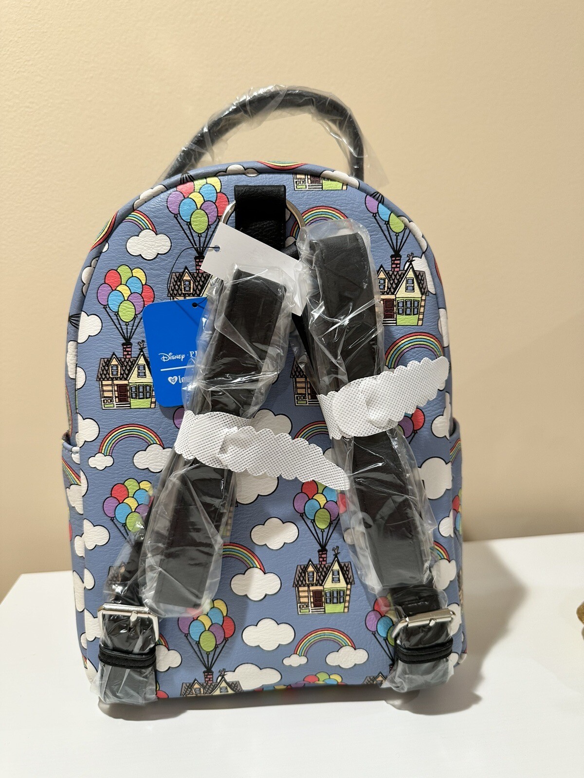 Loungefly Disney Up Balloon House Rainbow Mini Backpack. RARE! **FREE ...