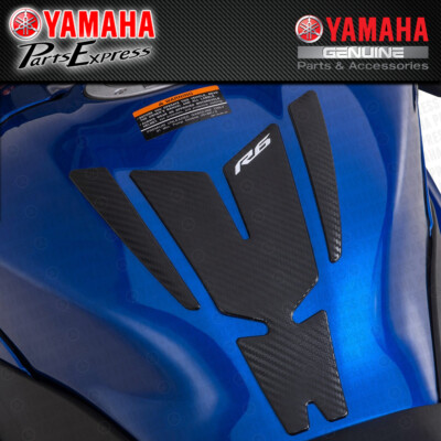 NEW 2017 - 2020 YAMAHA YZF-R6 YZFR6 CARBON FIBER TANK PAD GUARD BN6 ...