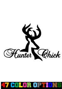 Vinyl Decal Truck Car Sticker Laptop - Hunting Fishing Love Girls ...