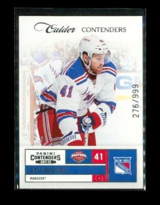2011-12 PANINI CALDER CONTENDERS Hockey Trading Card #274 STU BICKEL ...