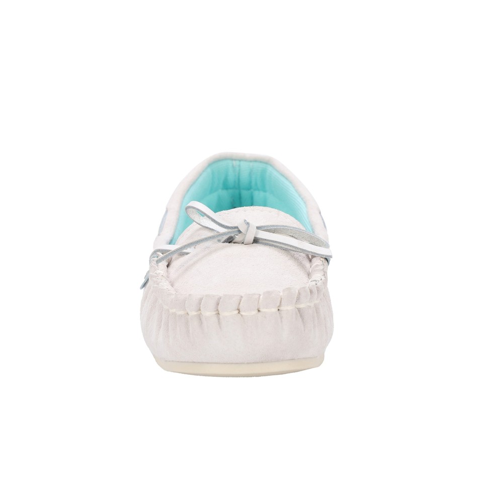 Lamo Selena Moc Women's Moccasin Slippers Pale Grey - 9 Medium | eBay