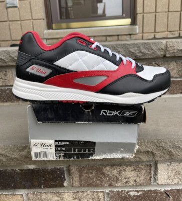 Vintage Reebok G6 RUNNER Blk/Red/White 1-161759 G Unit Men’s Sneaker ...