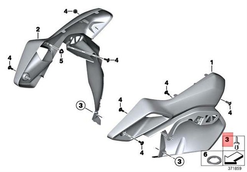 Genuine BMW Alpina M3 X6 Z4 Coupe M B7 E46 E60 E61 Expanding Rivet ...