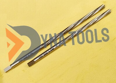 HSS Valve Stem Guide Reamers Set Of 2 Pcs 4.5mm 4.75mm Spiral Flutes ...