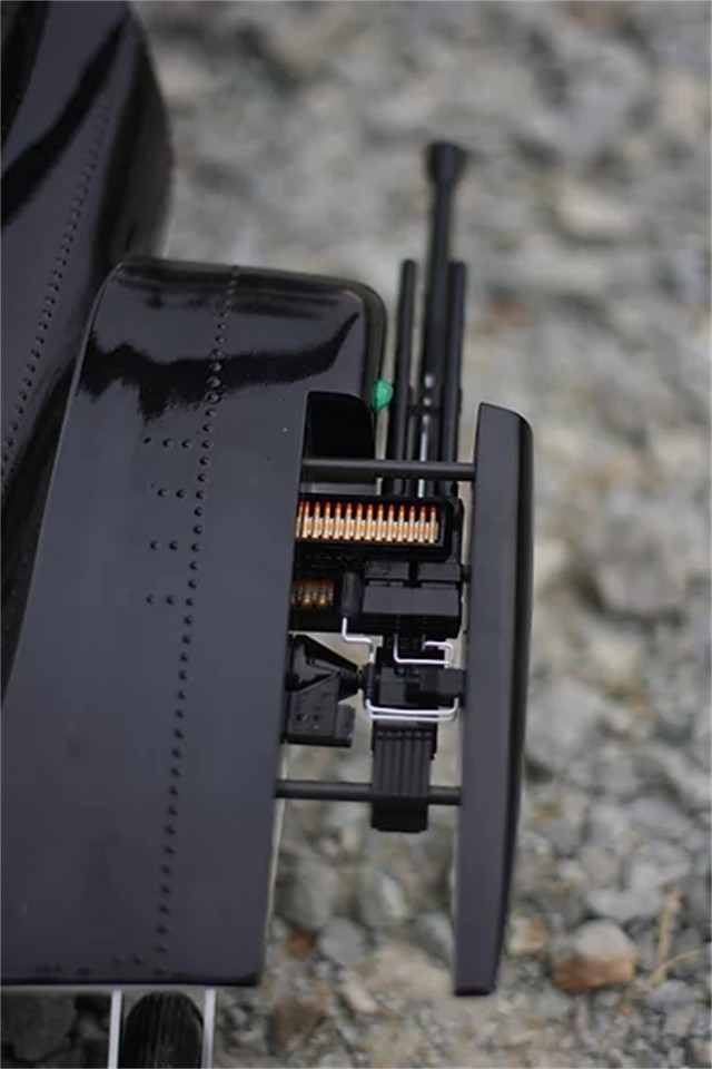 800 Airwolf ARF RC Helicopter Fuselage 800 Size Airwolf Black V2 KIT ...