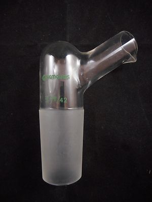 CHEMGLASS Glass 29/42 Inner Joint Transfer Pouring Adapter CG-1058-02 ...