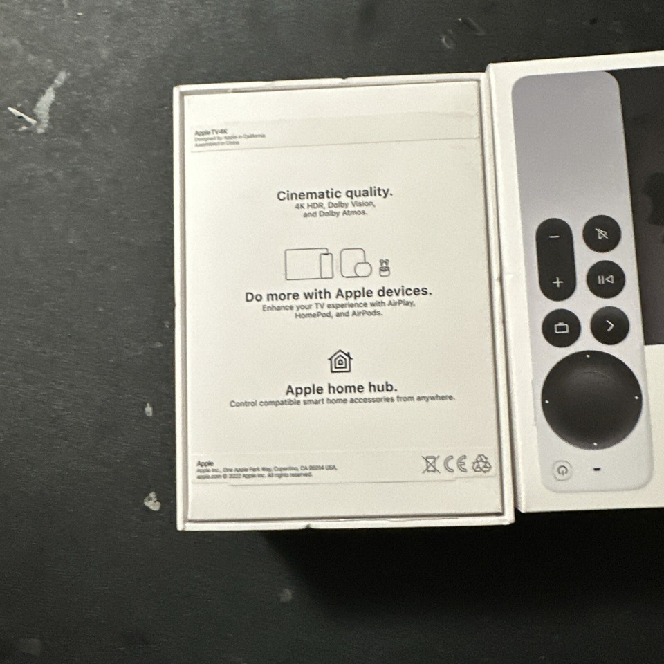 2-- Apple TV 4K 3rd Gen. 128GB Media Streamer - A2843 / MN893LL/A 194253097396 | eBay