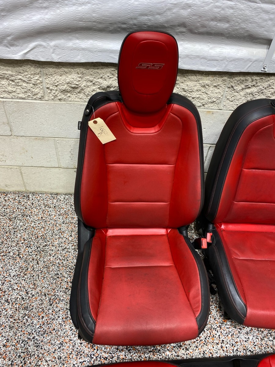 Black And Red Camaro Ss Seats