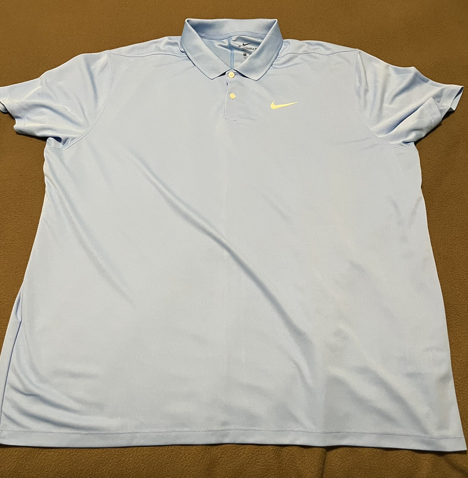 Nike Men's Adult Size XXL Polo Dri Fit Standard Fit G… - Gem