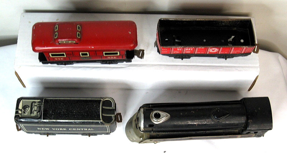 Marx New York Central Set ~ Engine / Tender & Freight Cars | eBay
