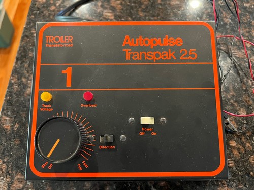Troller Autopulse Transpak 2.5 DC Transformer for G, HO, N Scale Trains ...