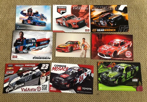 Set of 70 Different Car Racing Driver Postcards | eBay