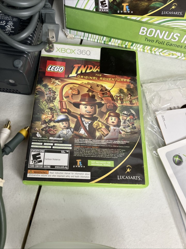 Xbox 360 Opus Console 60 GB Original Box Kung Fu Panda Indiana Jones | eBay