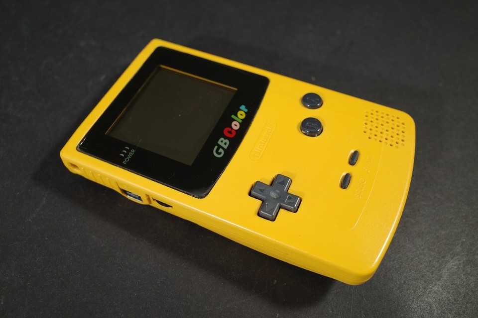 Console Game Boy Color Jaune Boîte Manuel Nintendo GBC Testée | eBay