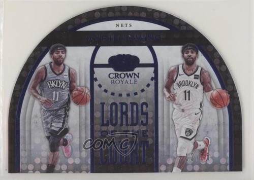 2019-20 Panini Crown Royale - Lords of the Court Kyrie Irving #8 Blue ...