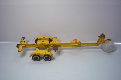 Tonka Boat Trailer Yellow 1960's Pressed Steel Toy 13 1/2 " Long Easy ...