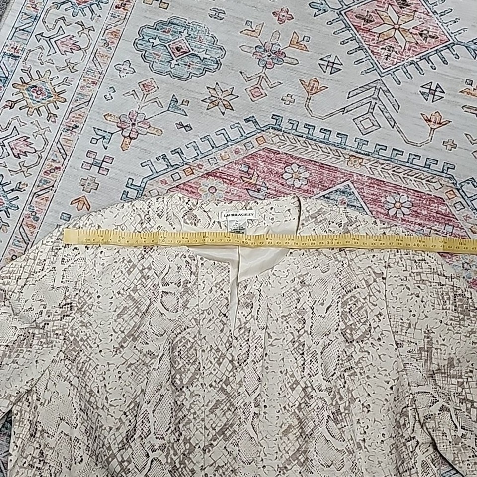 LAURA ASHLEY Snake Print Snake Skin Subtle Animal Print Lightweight ...