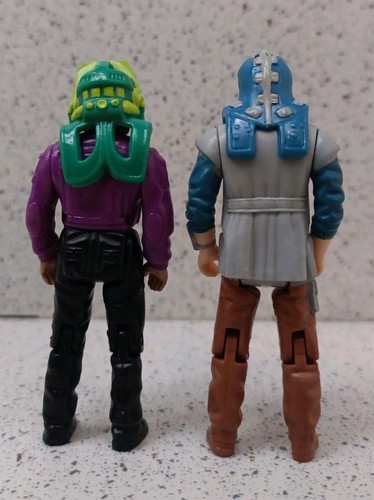 Kenner M.A.S.K. Alex Sector & Buddy Hawks Figures With Masks From ...