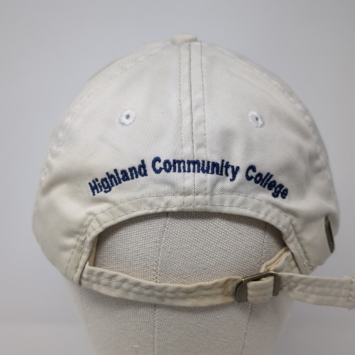 Highland Community College Baseball Cap Beige One Size Adjustable ...