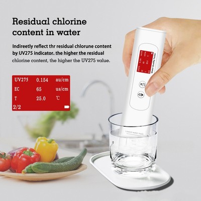 Intuitive Display 6-in-1 Water Tester TOC COD UV Detector Four Color ...