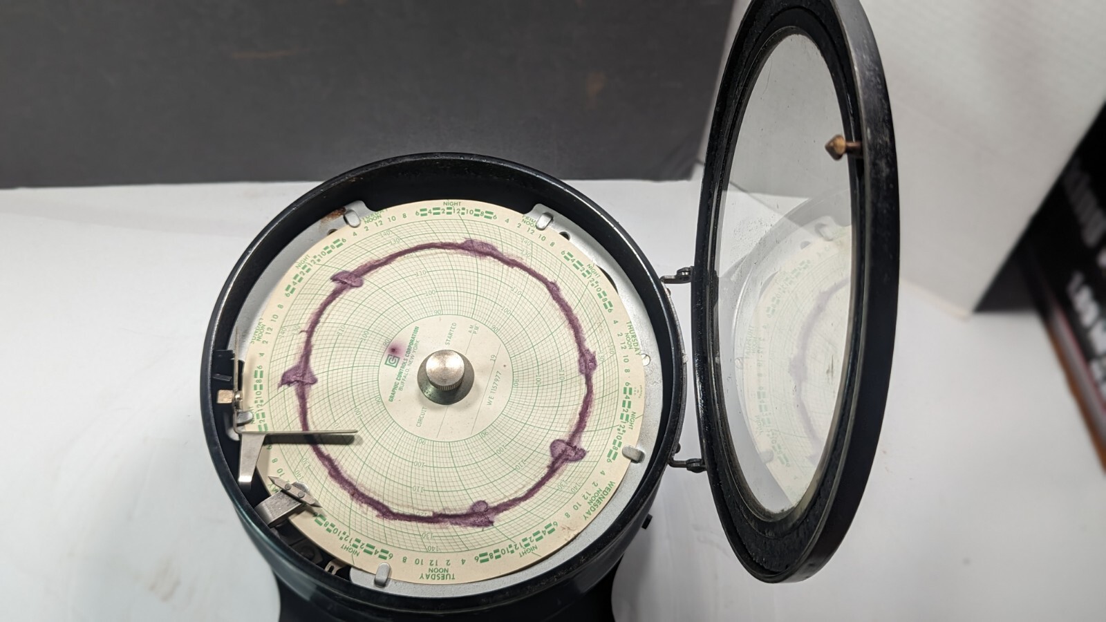 Westinghouse Antique Recording Ammeter Steampunk Electrical Meter ...